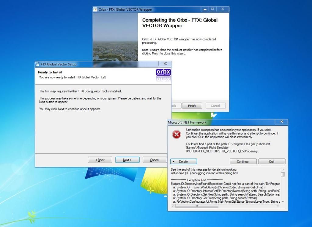 Install issues with Vector - Orbx Global Vector Support - Orbx Community and Support Forums