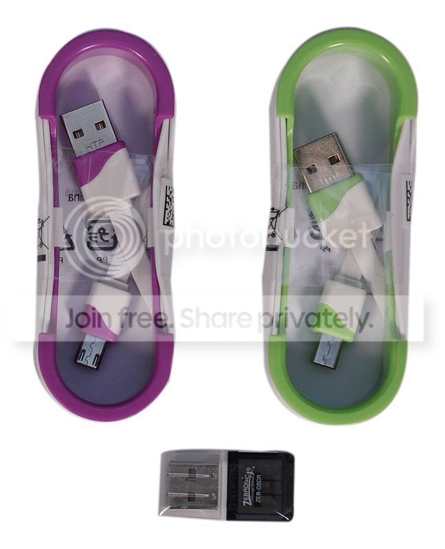Buy Micro USB Data Sync and Charging Cable (1.5 M) - Pack of 2 With SD ...
