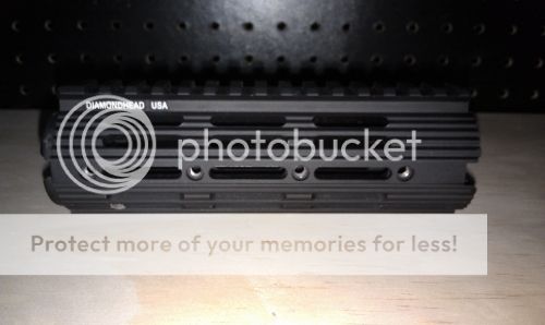 Diamondhead VRS™ (Versa Rail System) 7" Drop-In Handguard - Calguns.net